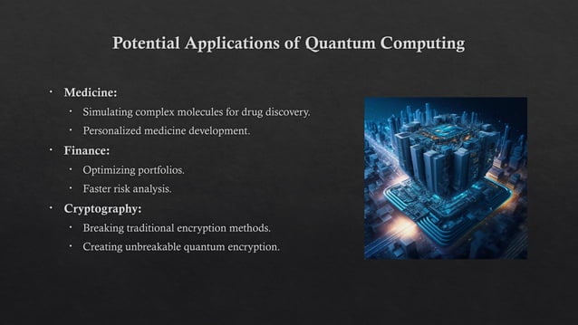 Quantum Computing in quantum is the essential | PPT