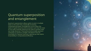 Quantum computing and future applications | PPTX