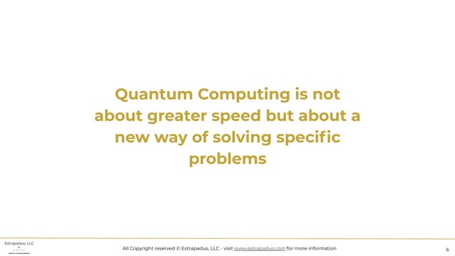Quantum computing non technical intro | PDF