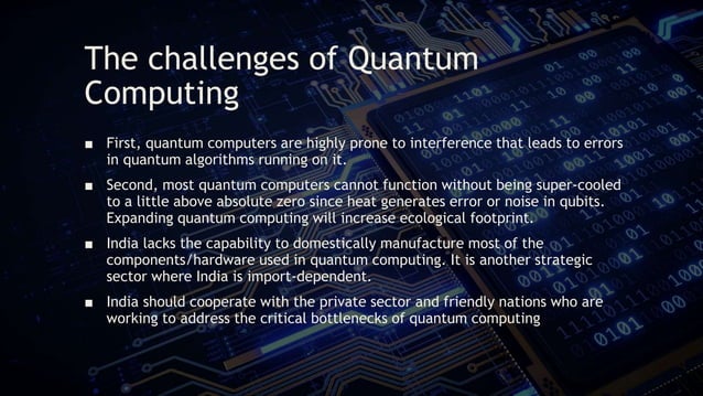 Quantum Computing | PPTX | Physics | Science