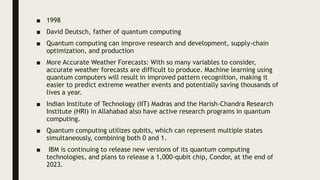 Quantum Computing | PPTX