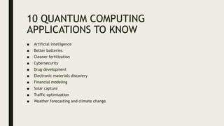 Quantum Computing | PPTX
