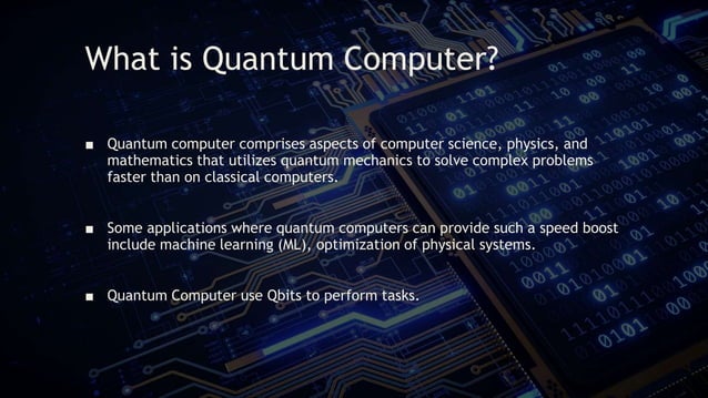 Quantum Computing | PPTX | Physics | Science