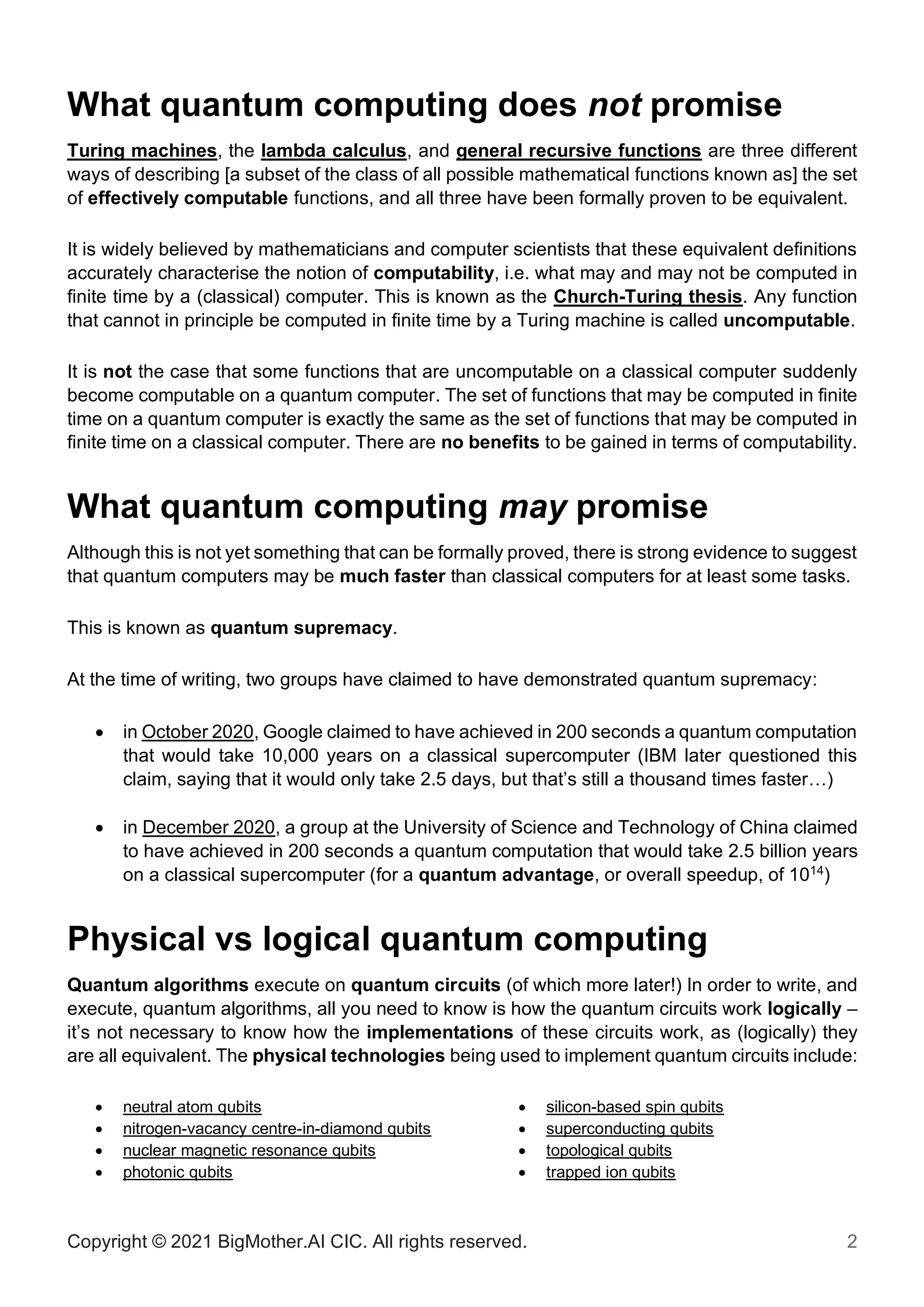 Quantum Computing 101, Part 1 - Hello Quantum World | PDF