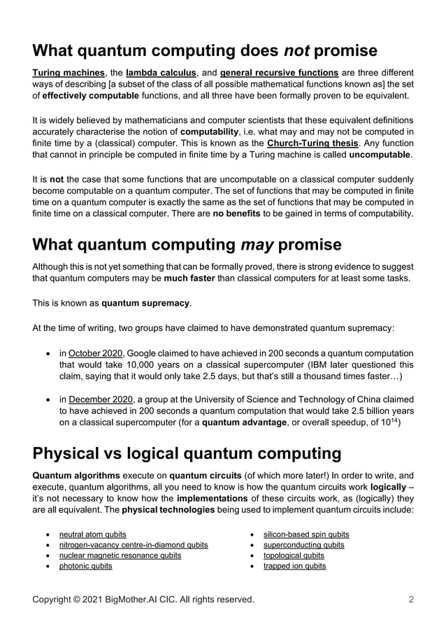 Quantum Computing 101, Part 1 - Hello Quantum World | PDF