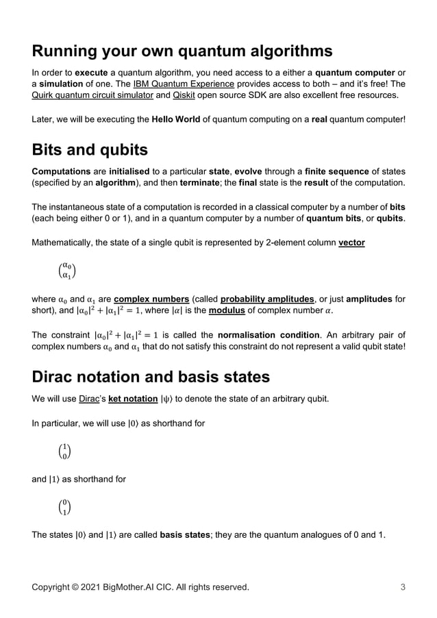 Quantum Computing 101, Part 1 - Hello Quantum World | PDF