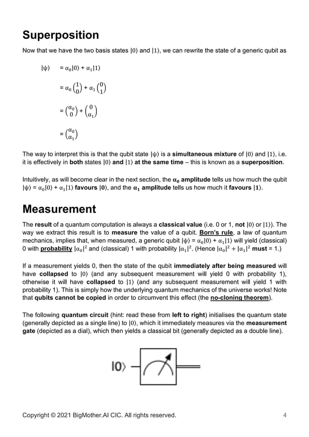 Quantum Computing 101, Part 1 - Hello Quantum World | PDF