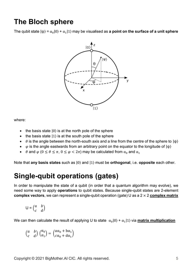 Quantum Computing 101, Part 1 - Hello Quantum World | PDF