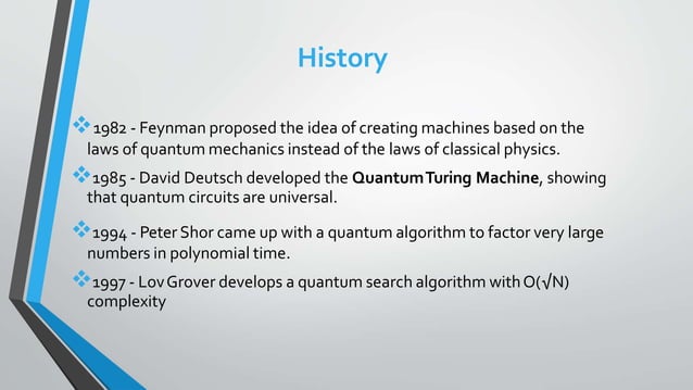 Quantum computing ajay.pptx | Physics | Science