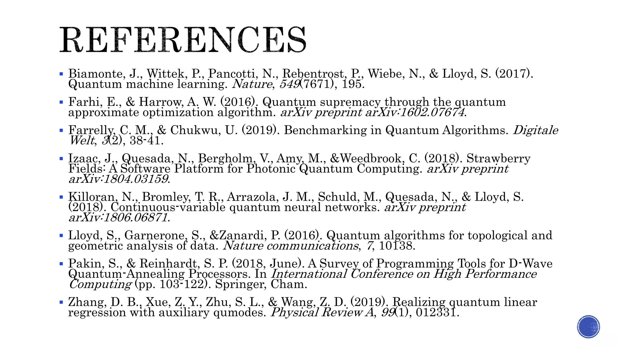 Quantum computing and machine learning overview | PPTX