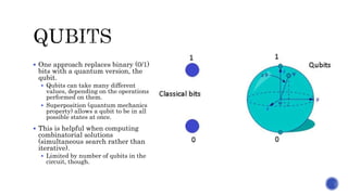 Quantum computing and machine learning overview | PPTX