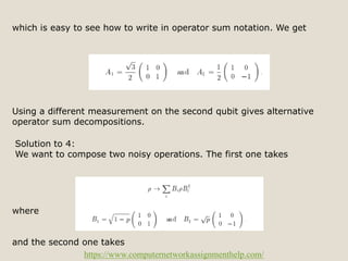 Quantum Computing: Your University Assignment Solution! | PPTX