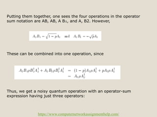 Quantum Computing: Your University Assignment Solution! | PPTX