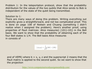 Quantum Computing: Your University Assignment Solution! | PPTX