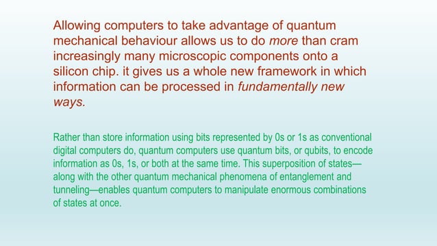 Quantum Computing Explained | PPTX