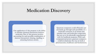Quantum Computing in Health-care [Saswat].pptx | Physics | Science