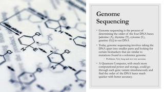 Quantum Computing in Health-care [Saswat].pptx | Physics | Science