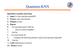 Quantum computing in machine learning | PPTX