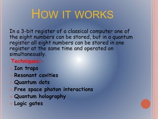 Quantum computing | PPT