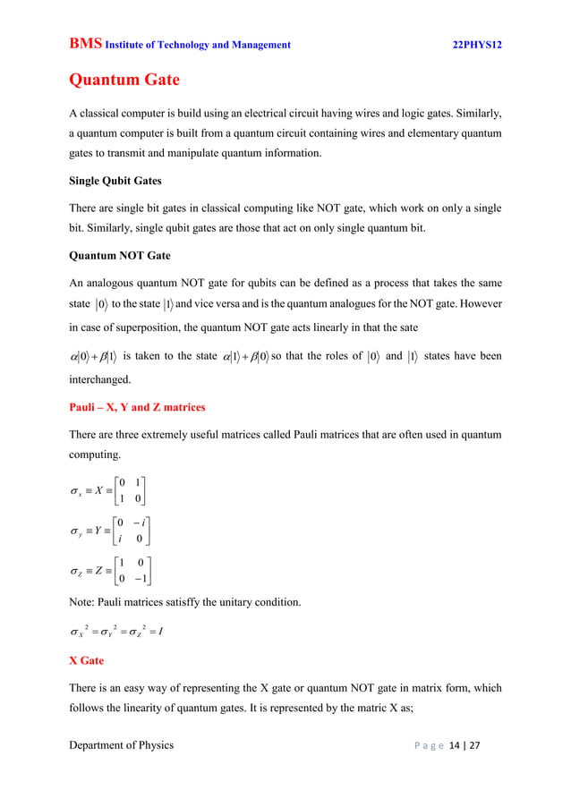 Quantum computing notes_DN_30 1 2023.pdf | Physics | Science