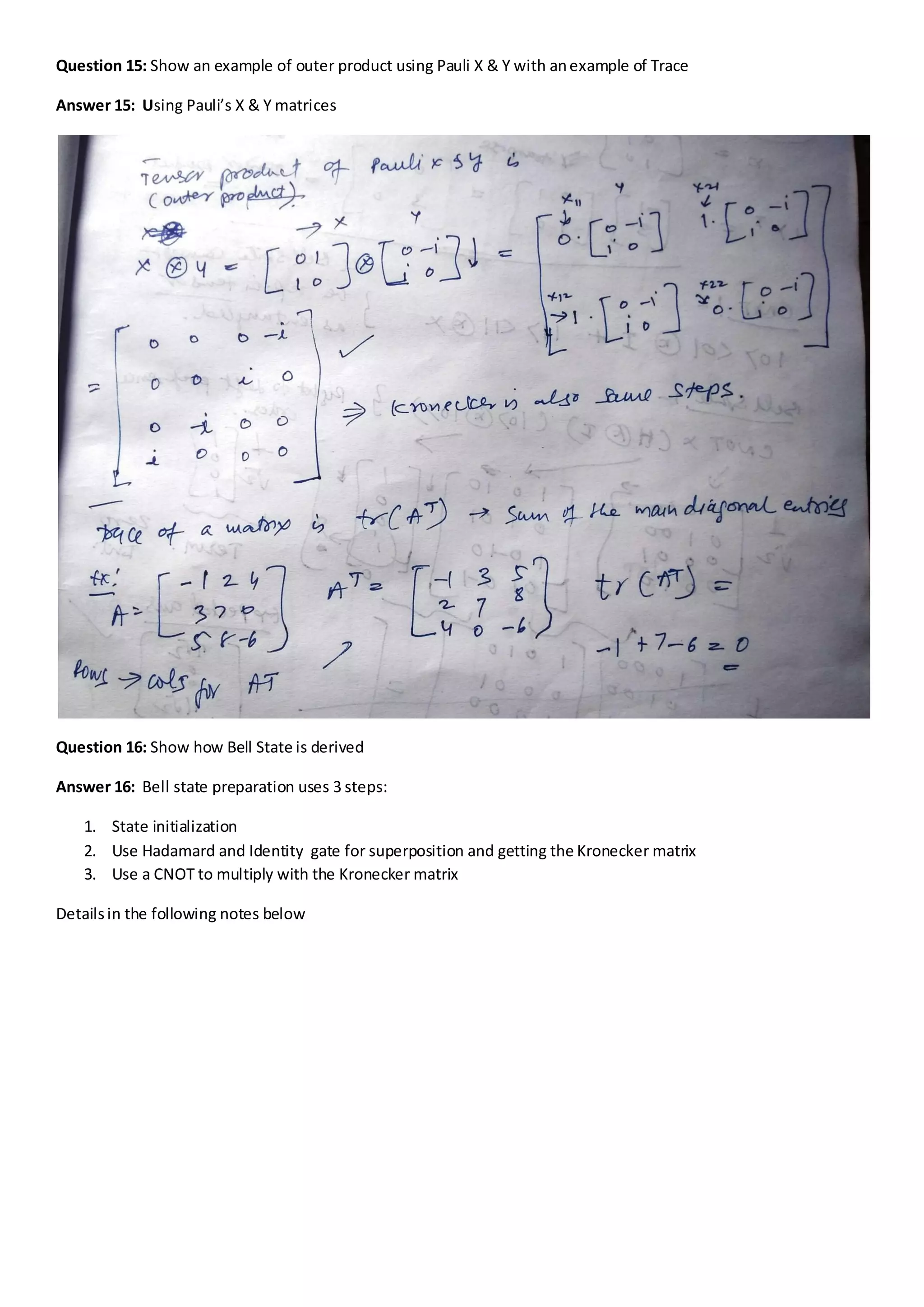 Quantum Computing Notes Ver 1.2 | PDF | Physics | Science
