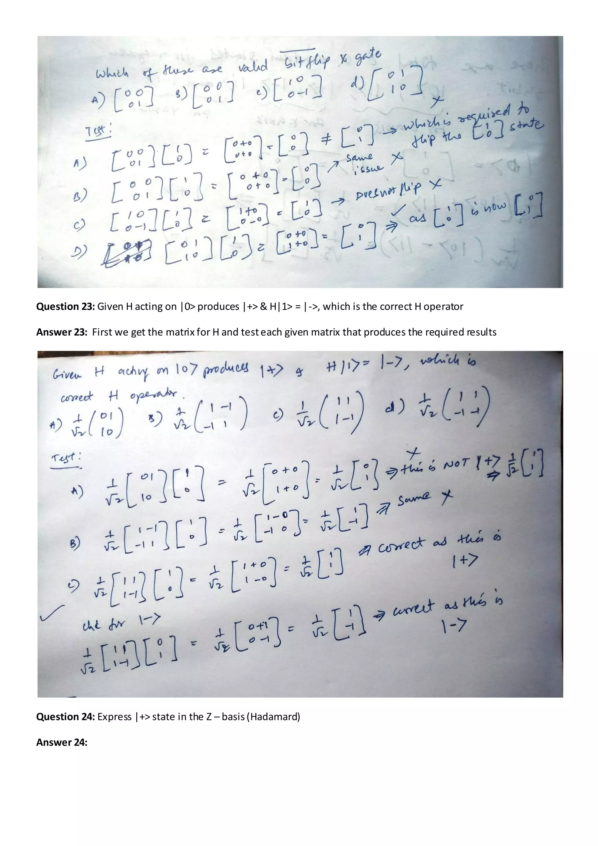 Quantum Computing Notes Ver 1.2 | PDF | Physics | Science
