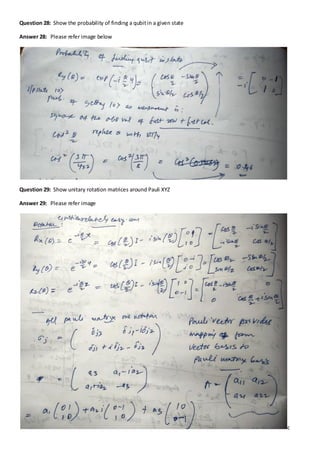 Quantum Computing Notes Ver 1.2 | PDF | Physics | Science