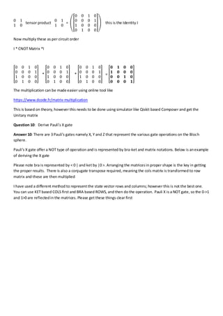 Quantum Computing Notes Ver 1.2 | PDF | Physics | Science