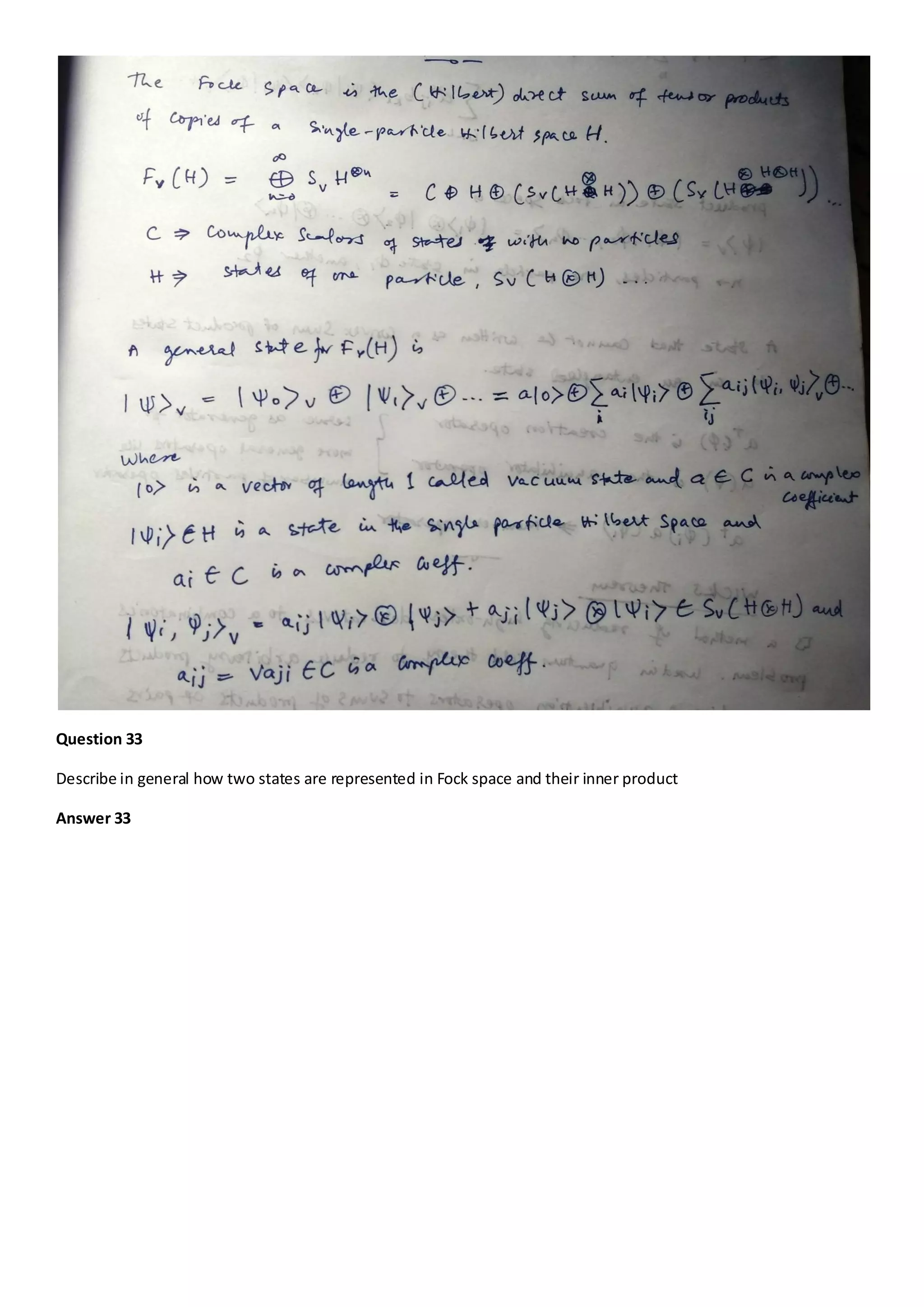 Quantum Computing Notes Ver 1.3 | PDF