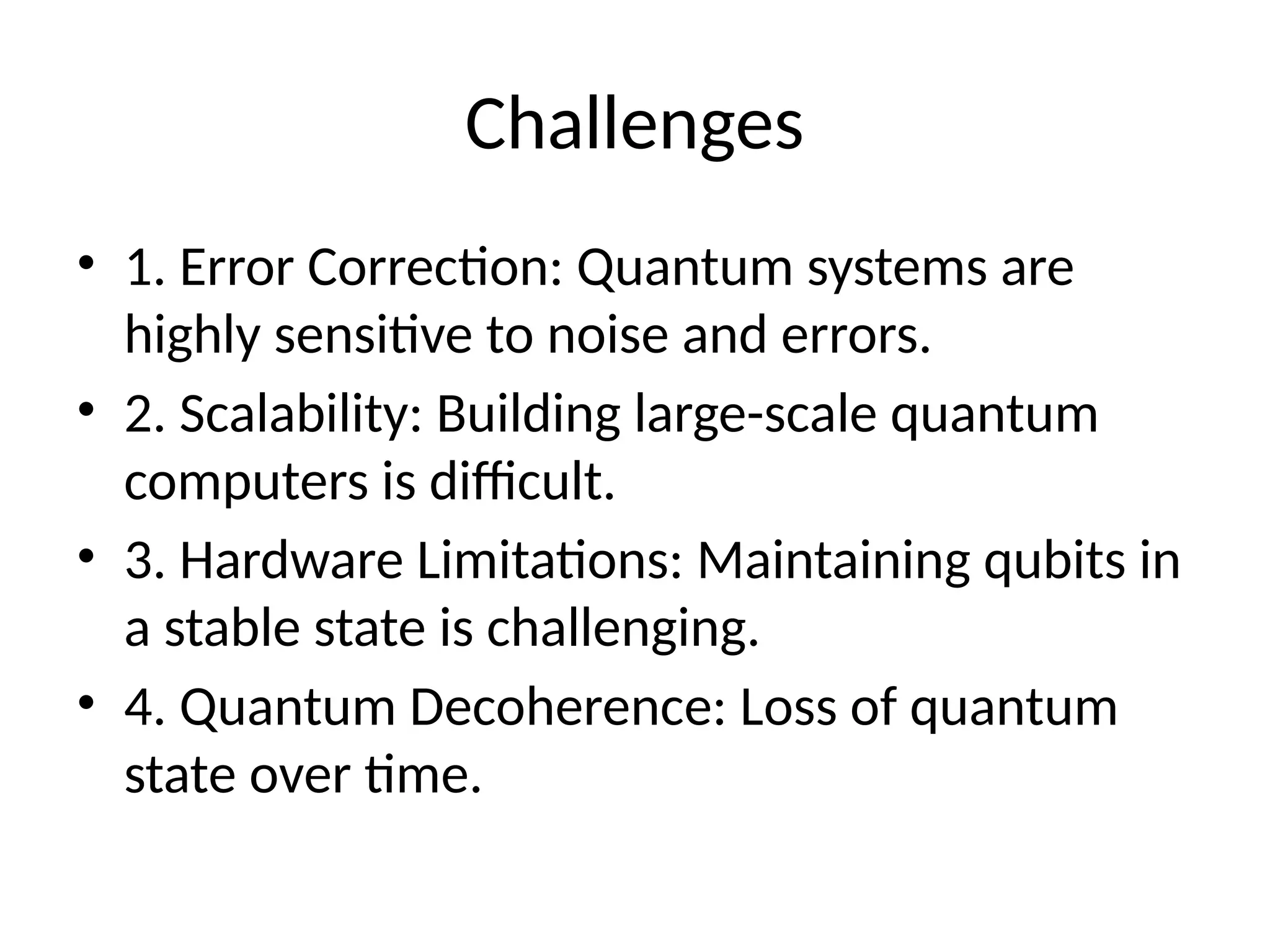 Quantum computing basics, power point presentation | PPTX