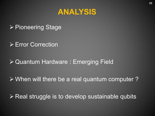 Quantum computing presentation 200115 | PPTX