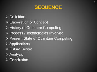 Quantum computing presentation 200115 | PPTX