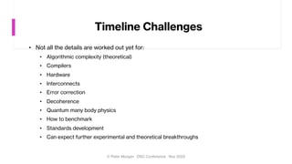 [Q-tangled 22] Quantum Computing Timelines - Peter Morgan | PDF ...