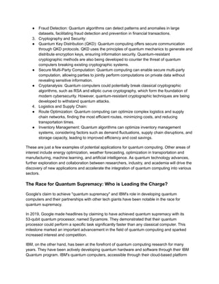 Quantum Computing: Unleashing the Power of Quantum Mechanics | PDF