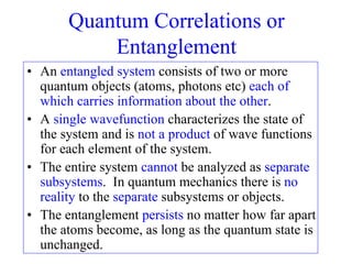 Quantum correlations | PPT