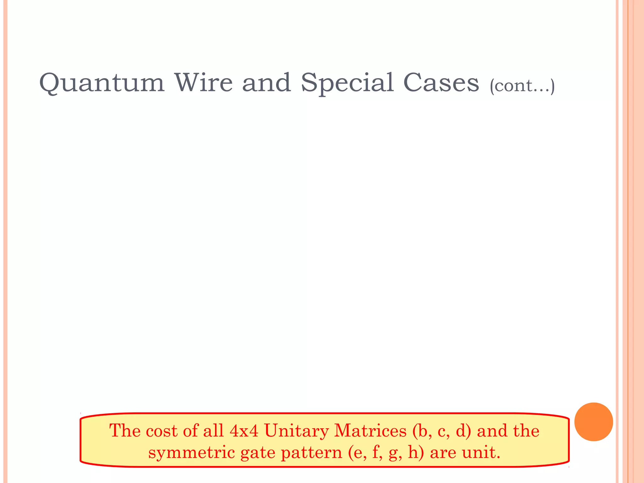 Quantum Cost Calculation Of Reversible Circuit Ppt