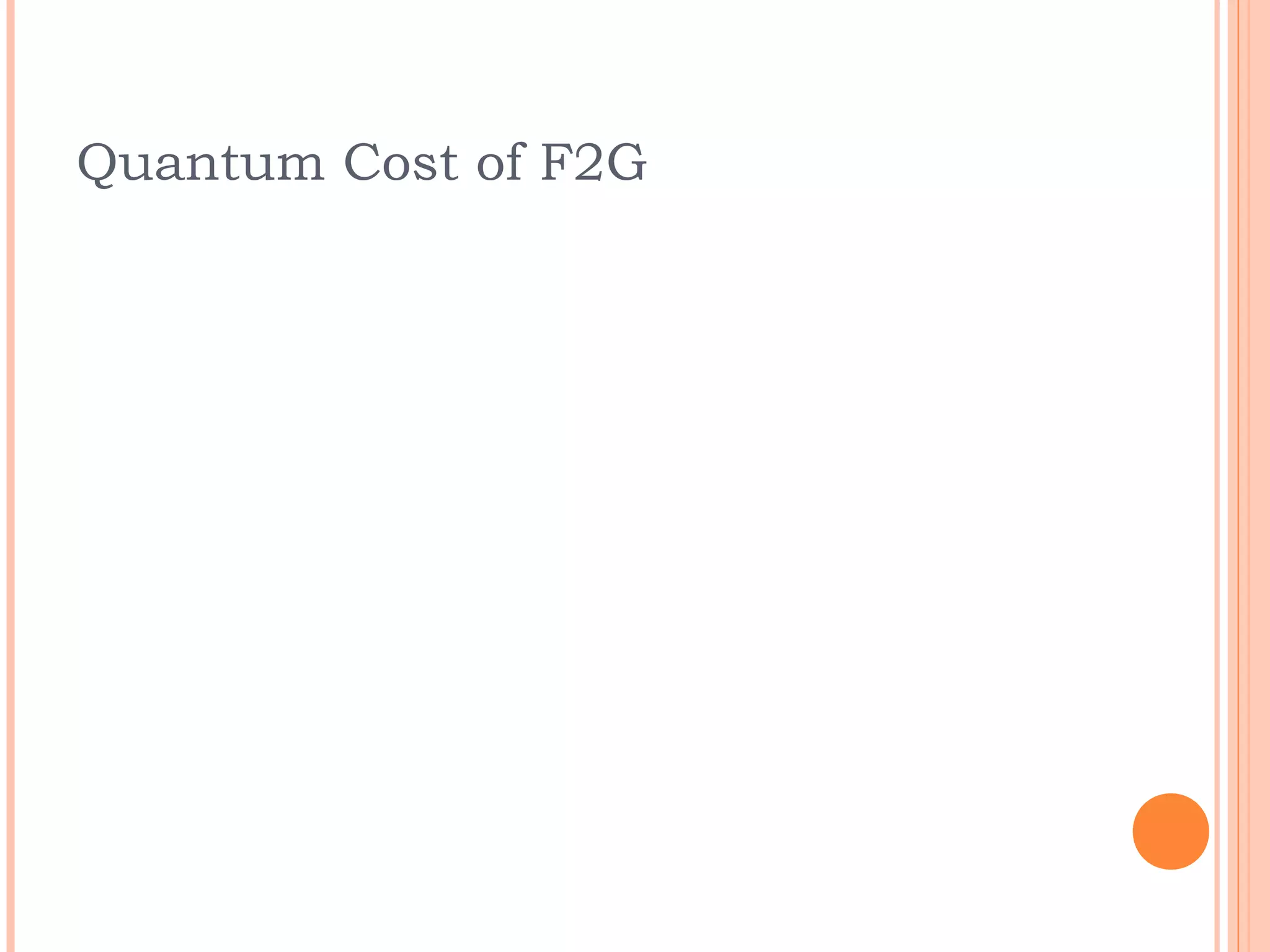 Quantum Cost Calculation Of Reversible Circuit Ppt Programming