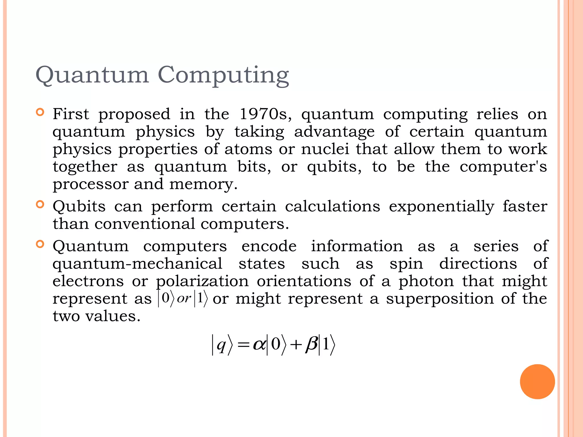 Quantum Cost Calculation Of Reversible Circuit Ppt Programming Languages Computing