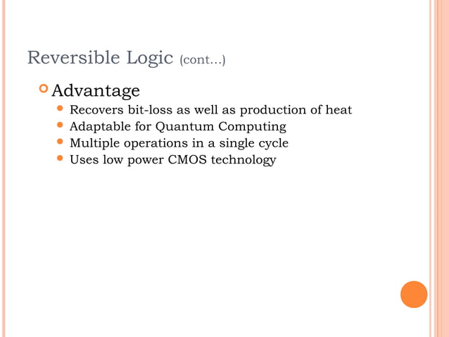 Quantum Cost Calculation Of Reversible Circuit Ppt Programming