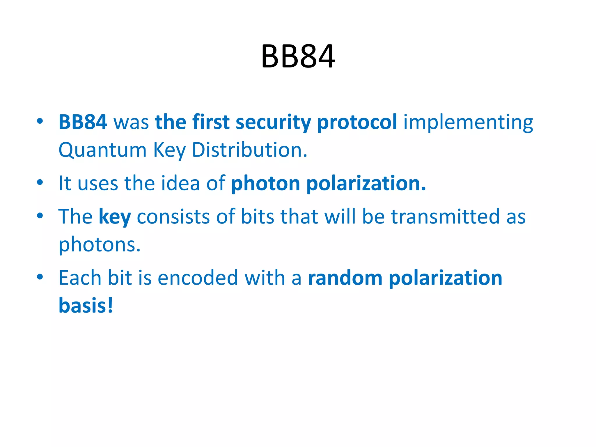 Quantum Cryptography Ppt
