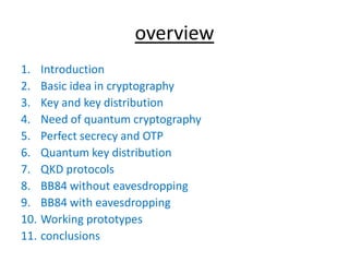 Quantum cryptography | PPTX
