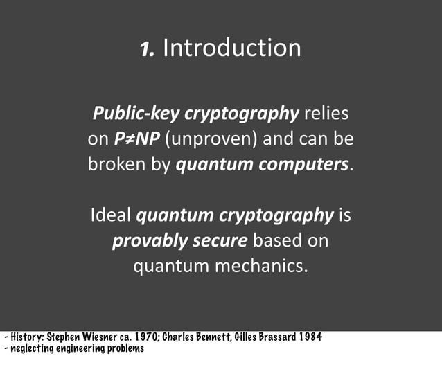 Quantum Cryptography Ppt 