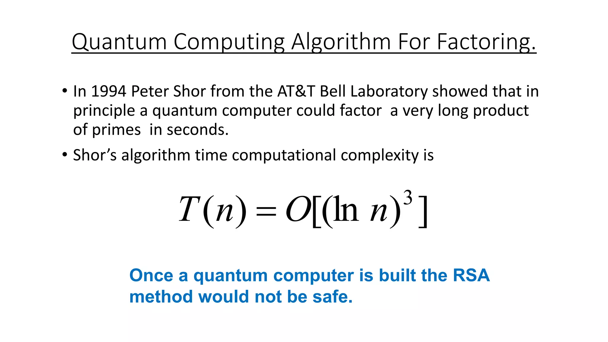 Quantum cryptography | PPT