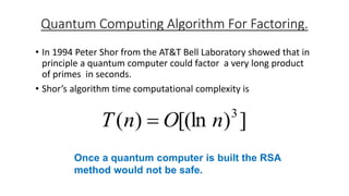 Quantum cryptography | PPTX