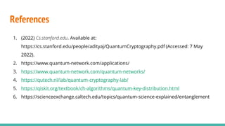 Quantum Cryptography & Key Distribution.pptx