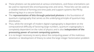 Quantum Cryptography & Key Distribution.pptx