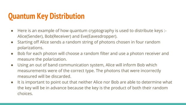 Quantum Cryptography & Key Distribution.pptx