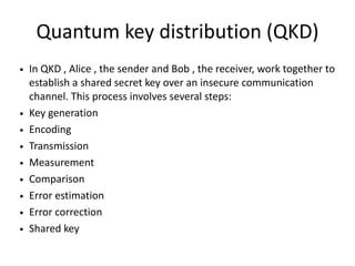 Quantum cryptography 12345678910 lecture | PDF