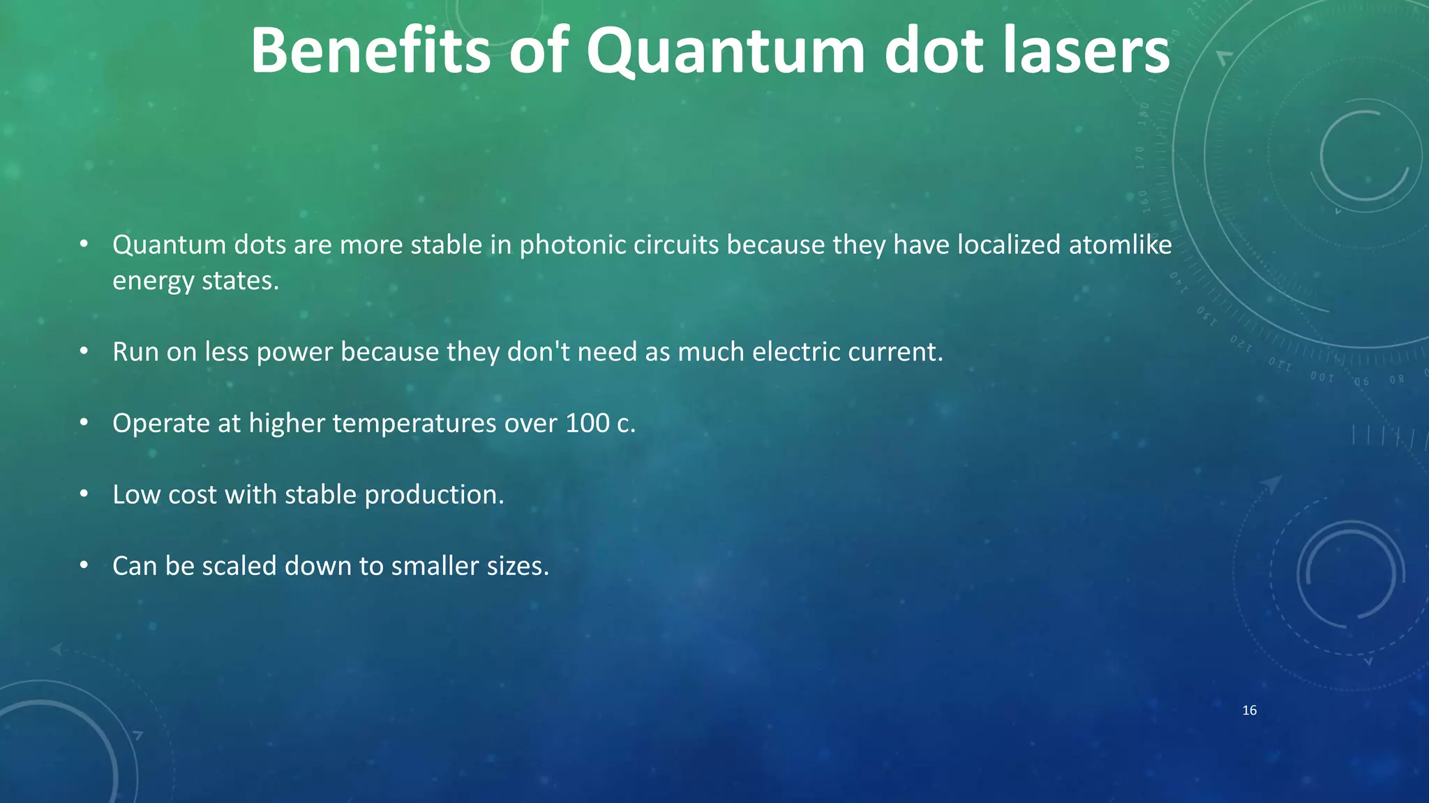 Quantum dot laser | PPTX