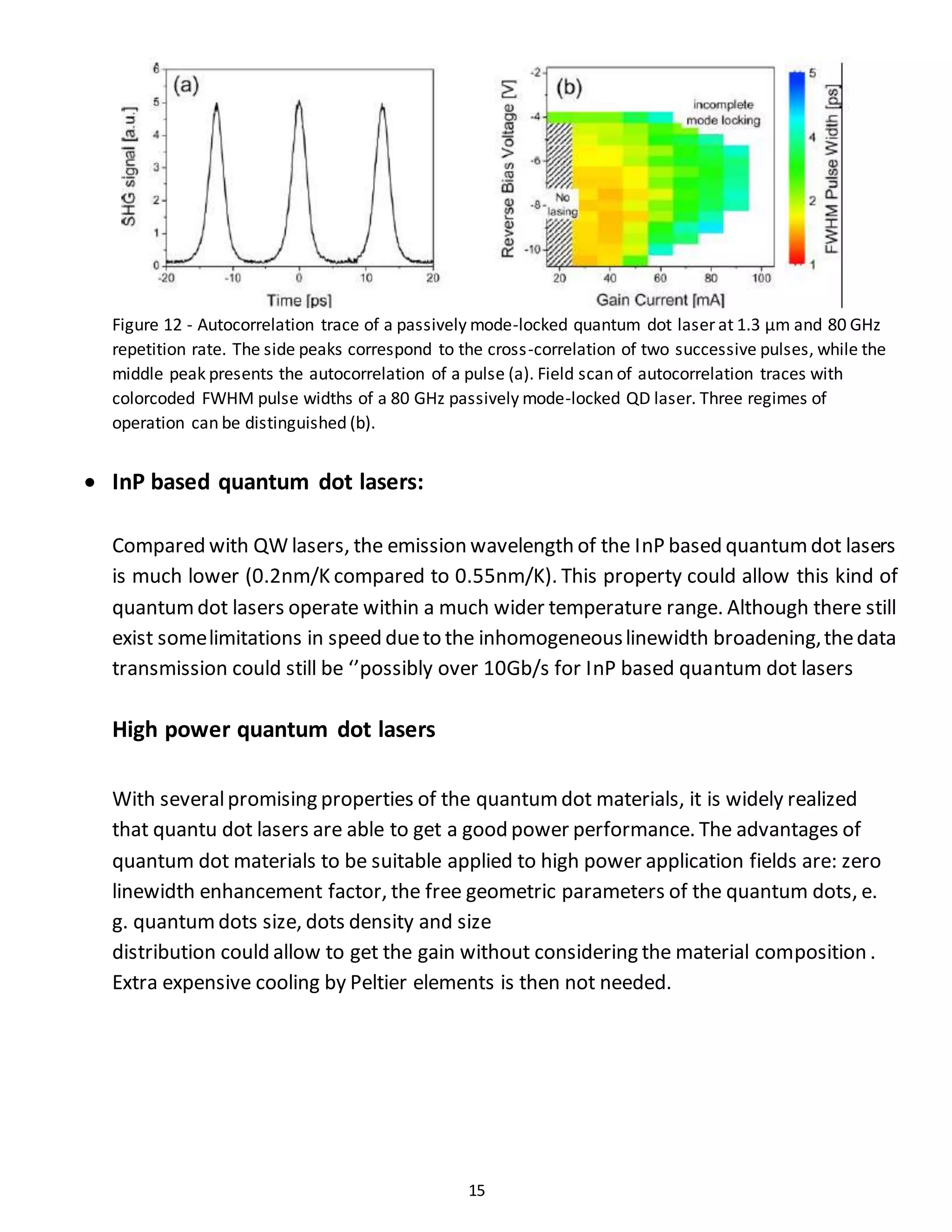 Quantum dot laser | DOCX